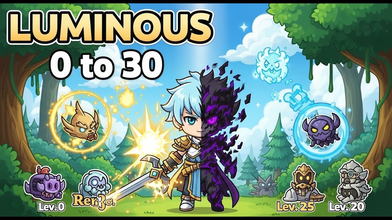 MapleStory Universe Guía Luminous | Consejos y Tips para Empezar - YouTube