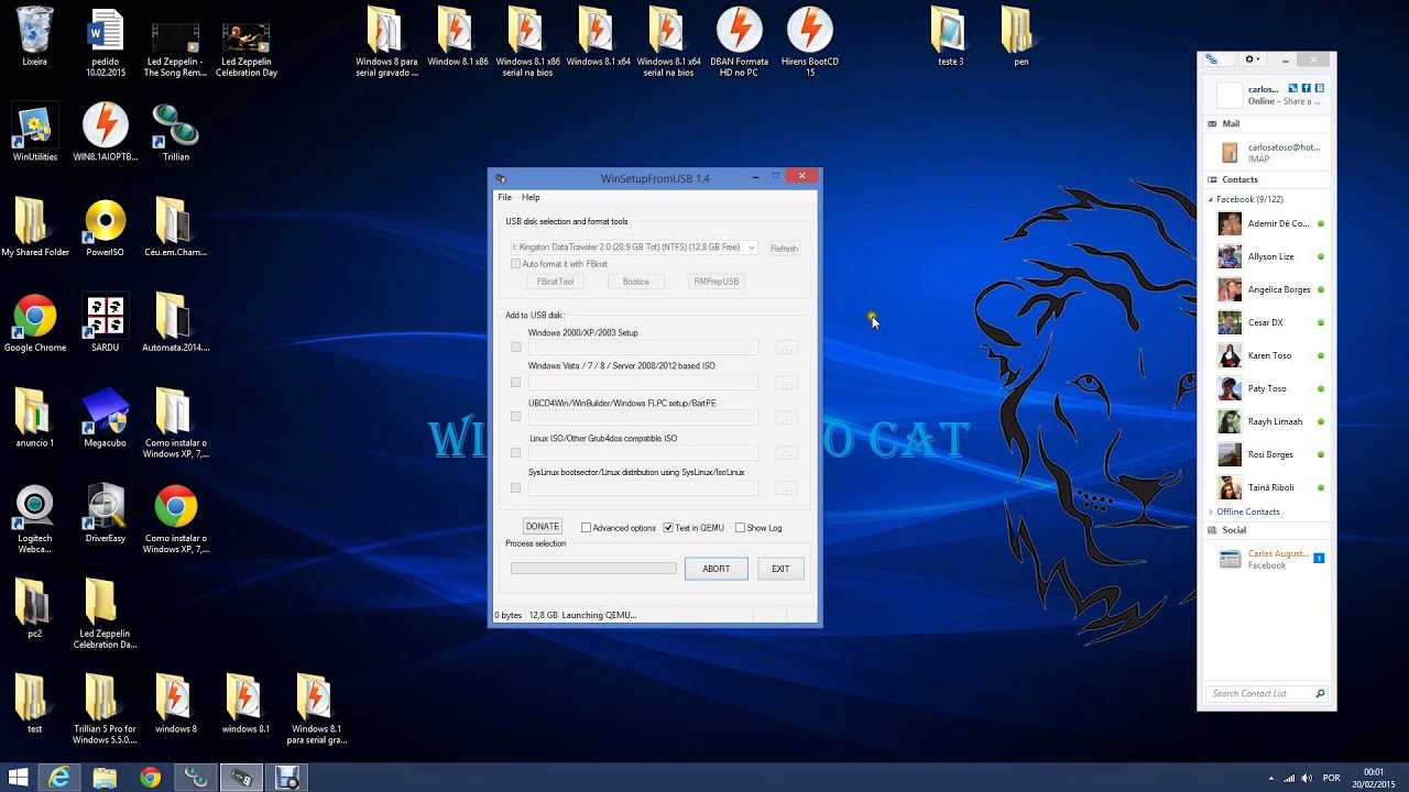 Criar pendrive multiboot Windows xp , 7 , 8 , 8 1 , ubuntu e ...