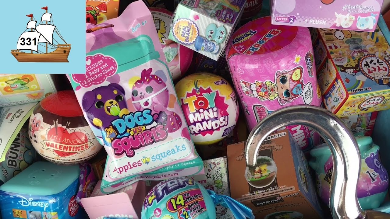 Blind Bag Ship 331 Puppies VS Squeaks Mini Plush, Magic Mixie Mixlings ...