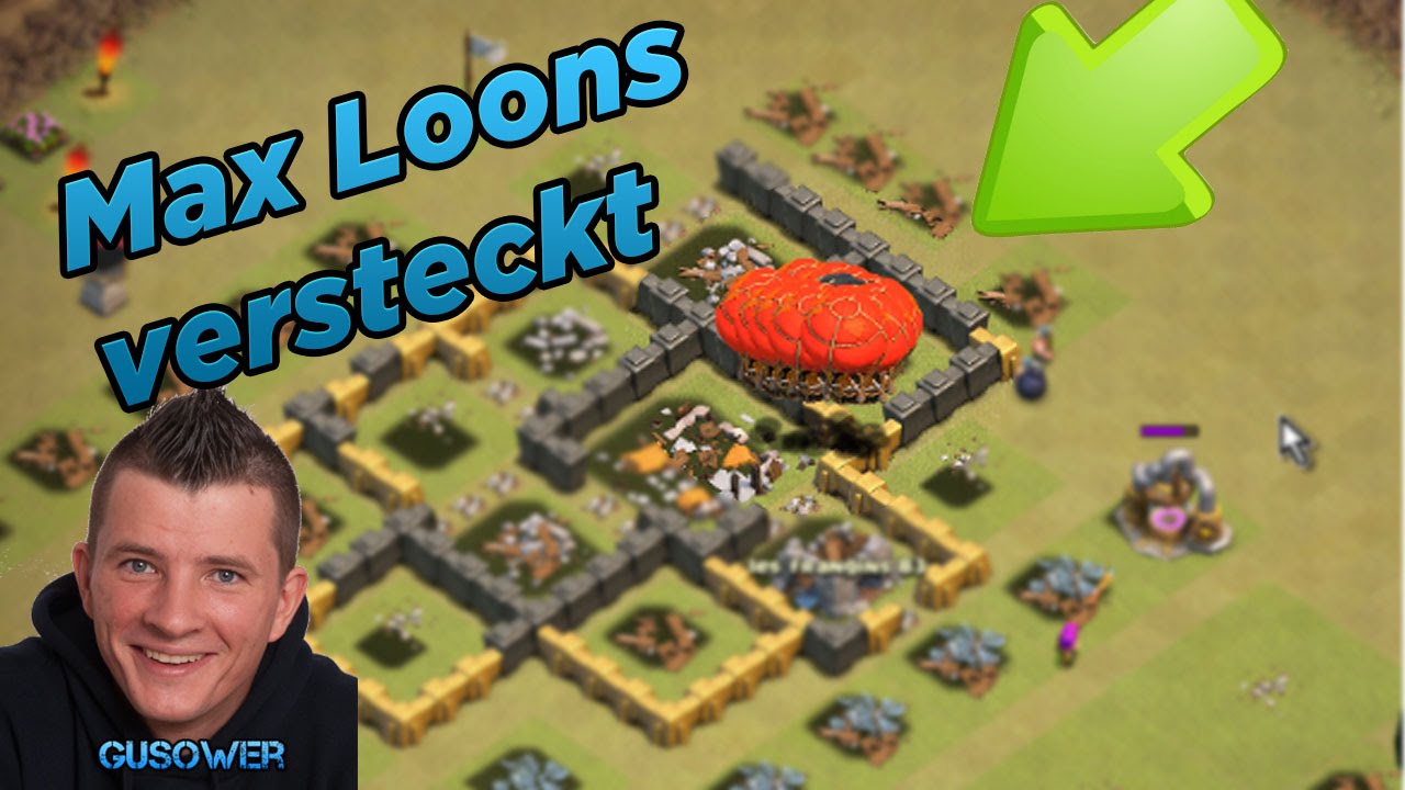 [ Clash of Clans ] MAX Loons verstecken sich | CW Angriff WIN - YouTube