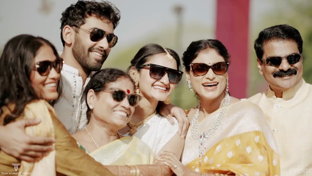 YS Sharmila Son Raja Reddy and Priya Atluri Haldi Ceremony | YS ...