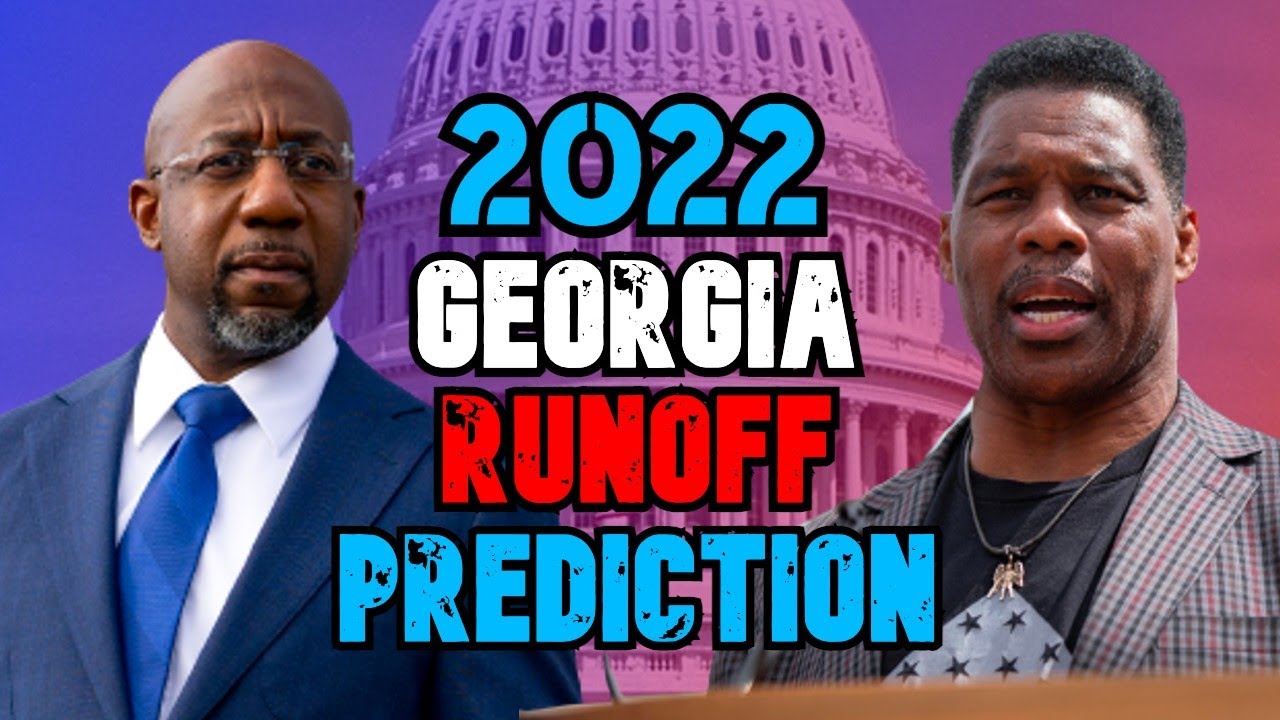 2022 Georgia Runoff Election Prediction | Raphael Warnock vs. Herschel ...