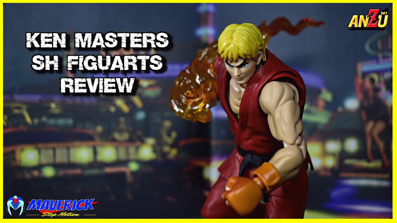 STREET FIGHTER KEN MASTER SH FIGUARTS || FIGHTING BODY || UNBOXING ...