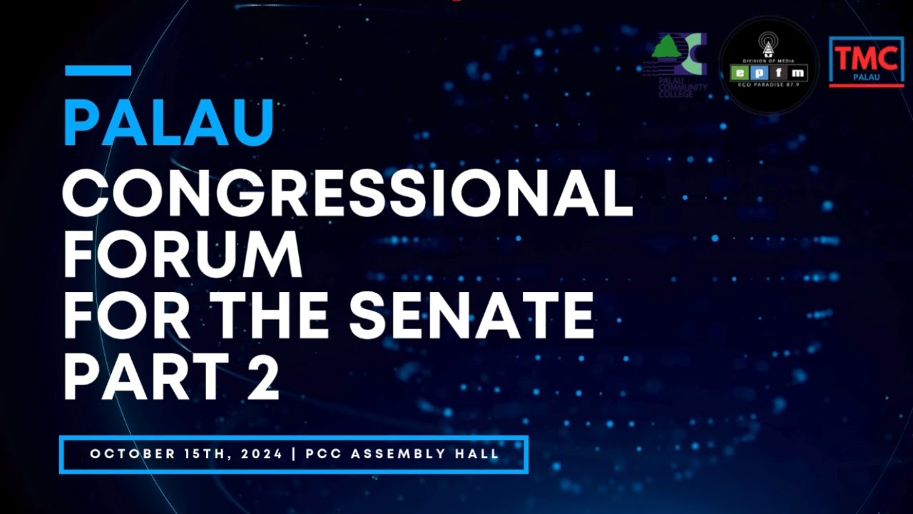 Congressional Forum for The Senate part 2 12th OEK | October 15th, 2024 ...