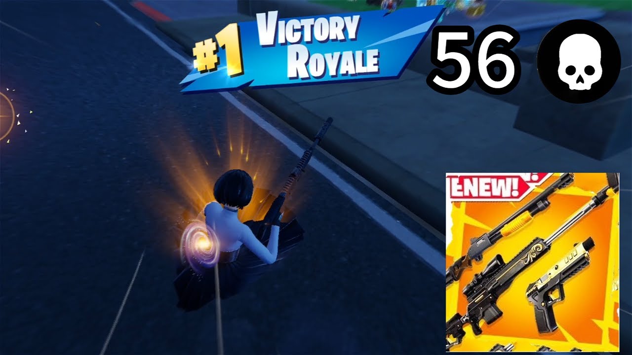 56 Elimination Solo Vs Squads Gameplay Wins (NEW Fortnite Chapter 5 PS4 ...