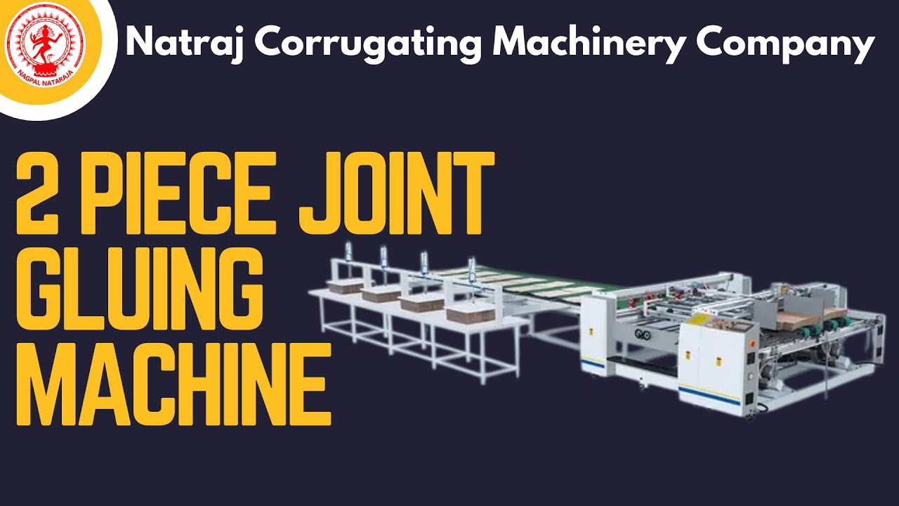 2 Piece Joint Gluing Machine | High-Speed Carton Folder Gluer for ...