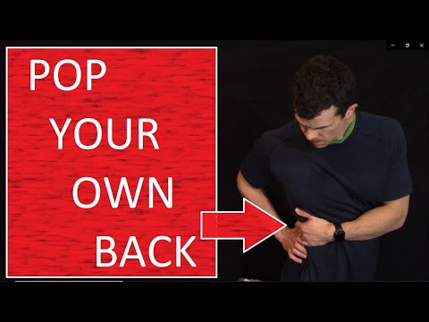 How to Pop the Low Back - YouTube