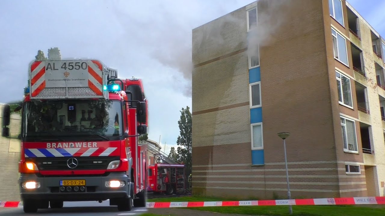 [GRIP 1] Zeer Grote Gasbrand in flatgebouw in Vlissingen - Hulpdiensten ...