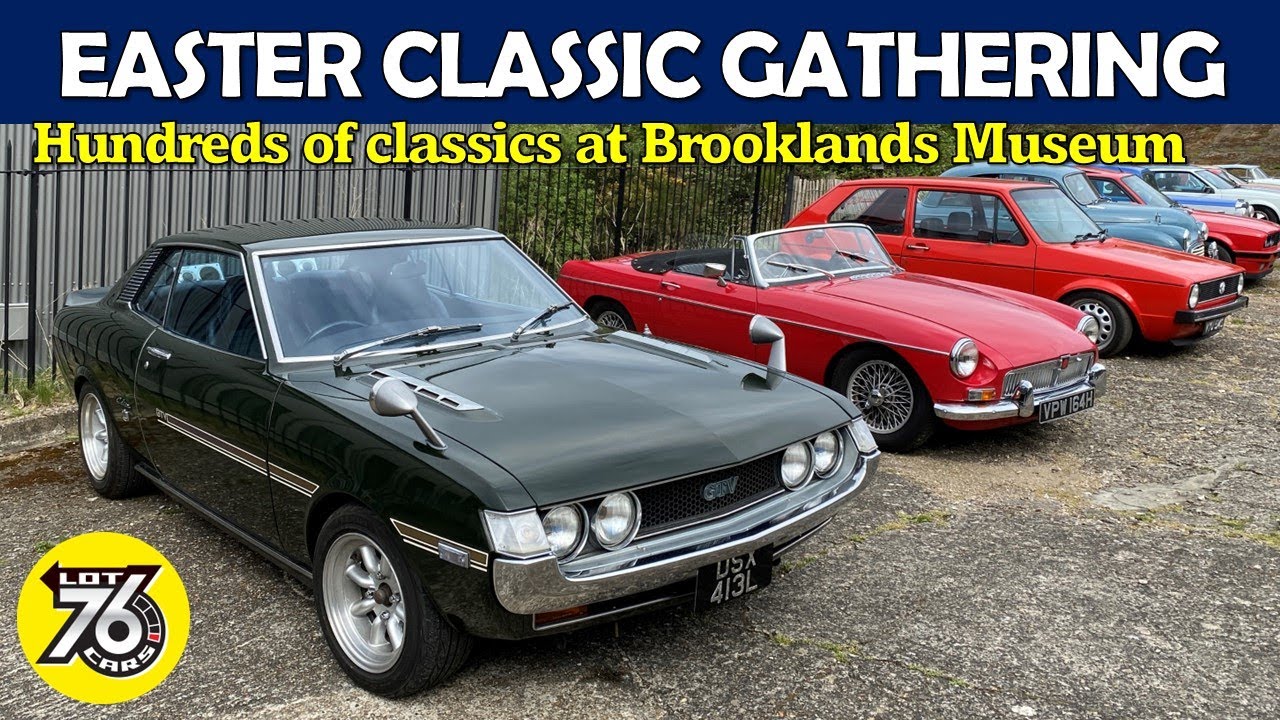 Brooklands Easter Classic Gathering 2025 - YouTube