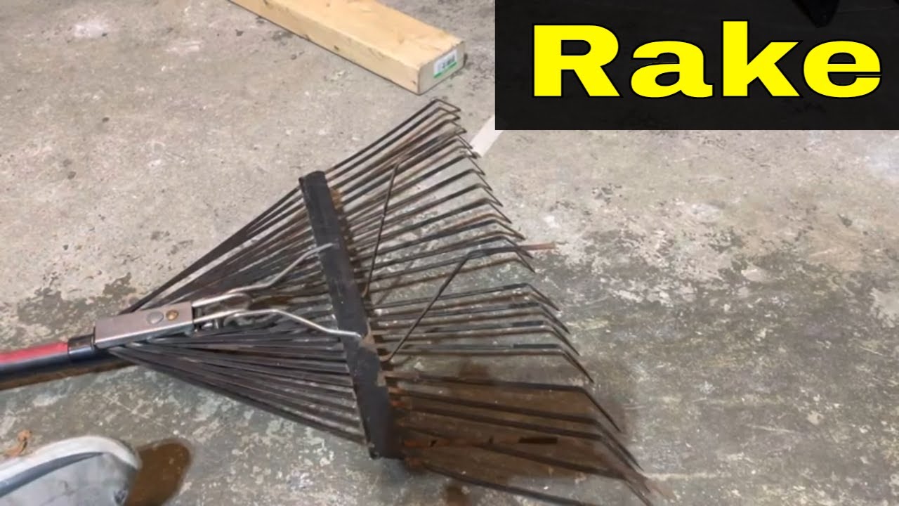 How To Fix A Rake That Is Bent-Full Tutorial For Beginners - YouTube