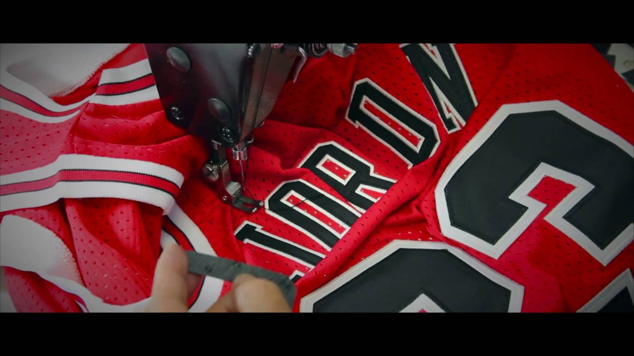 How It's Made: Custom Ostrich Skin Michael Jordan Throwback Jersey ...