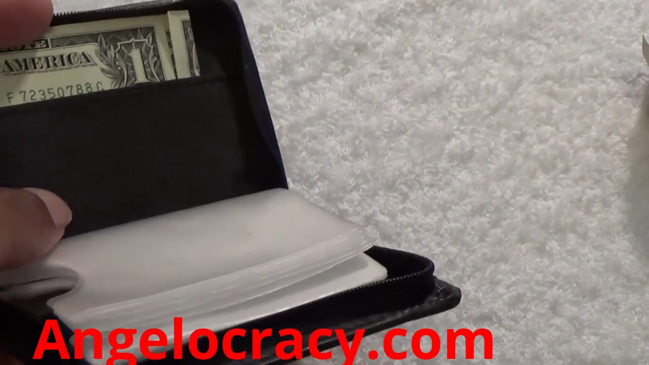 lock wallet review - as seen on tv- rfid blocking wallet - YouTube