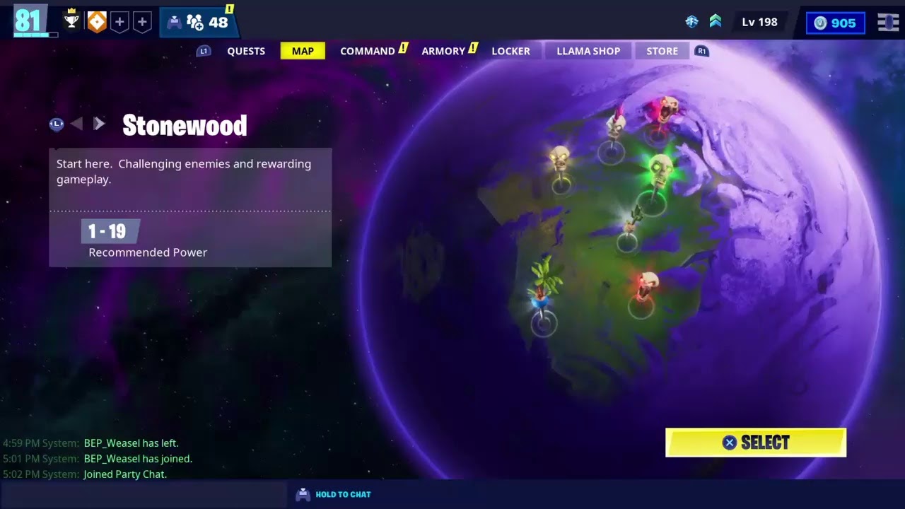 Stw twine peaks storm shield - YouTube