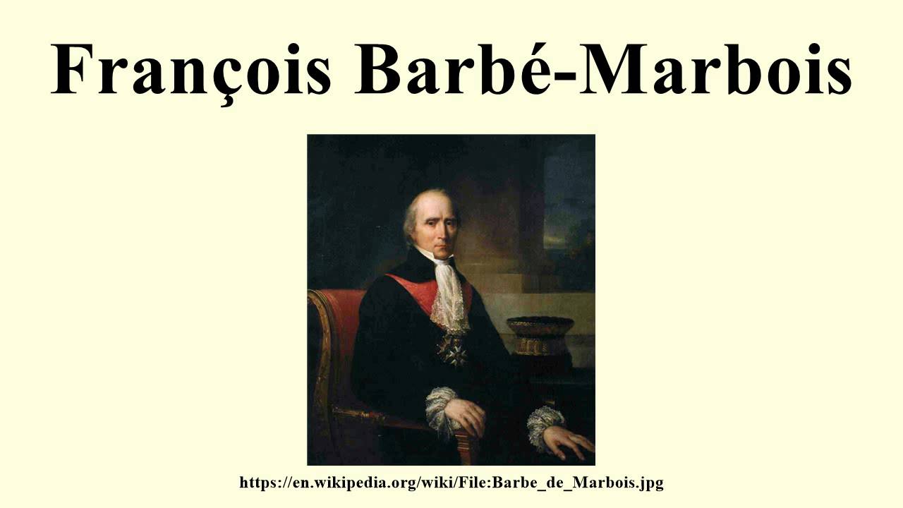 François Barbé-Marbois - YouTube