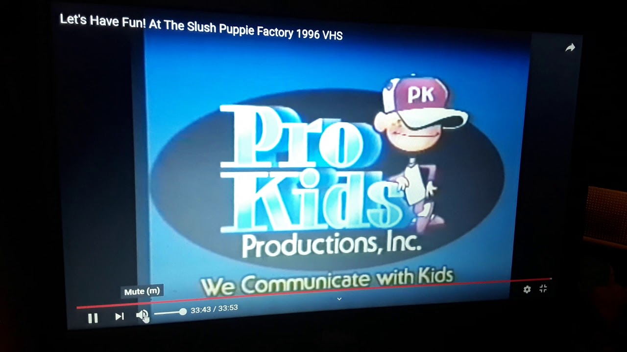 Pro Kids Productions Logo Let's have fun at the ice cream factory slush ...