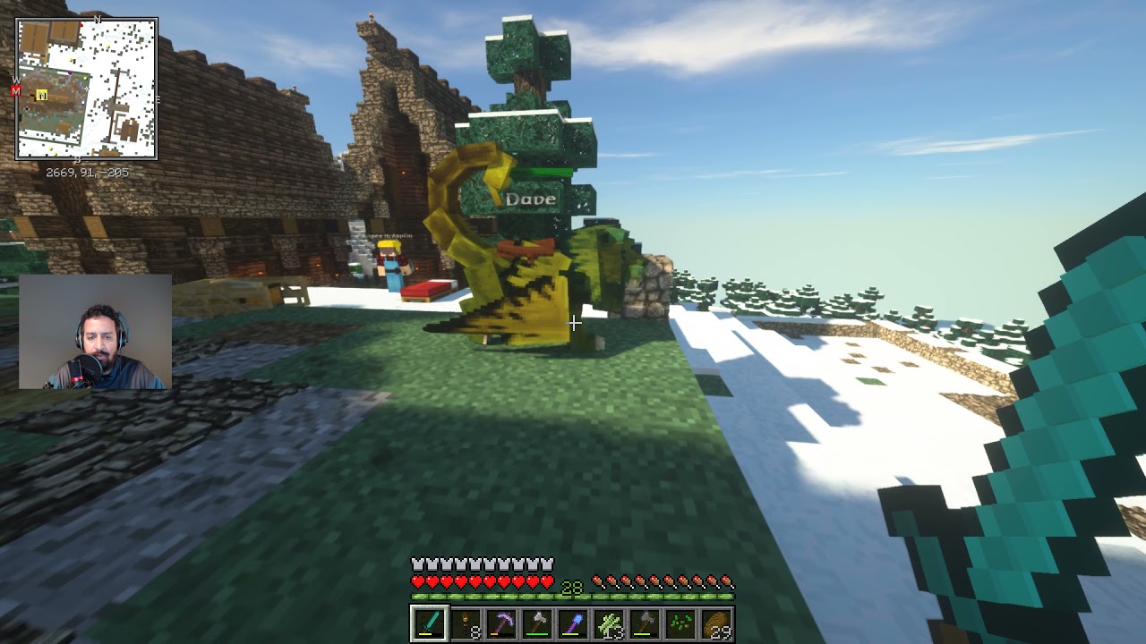 Minecolonies survival: #201: Upgrading the nordic house and the 3d ...