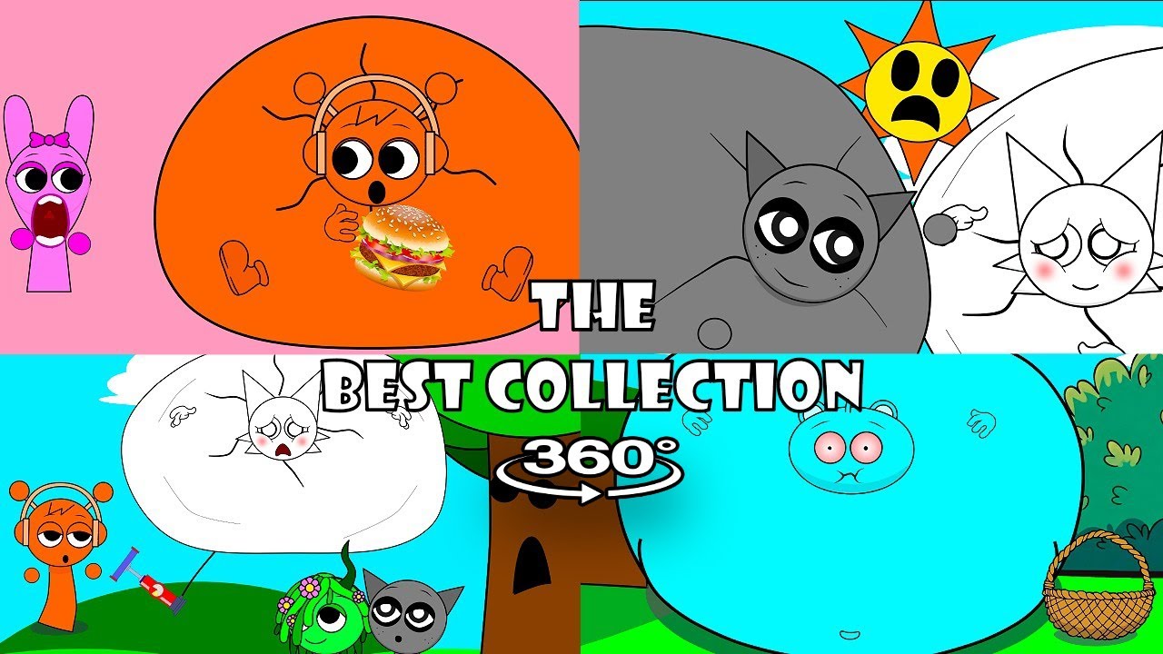 Sprunki Incredibox The BEST of Inflation Blueberry NIGHTMARE Animation ...