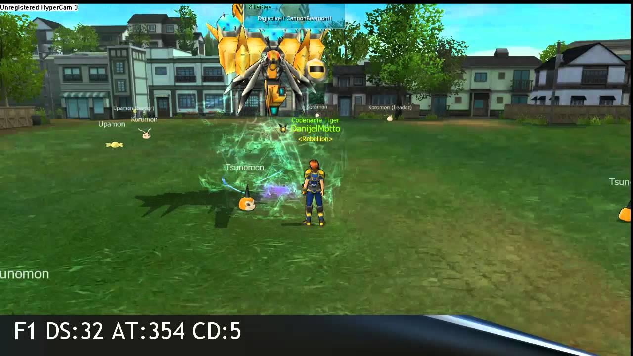 Digimon Master Online : FanBeemon line - YouTube