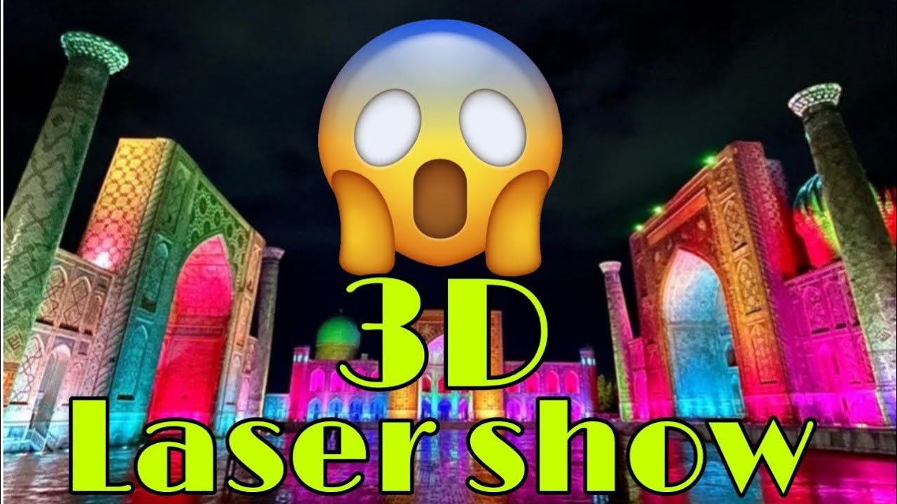 3D Laser show|Samarkand|Navruz 2023|Uzbekistan|shock|Uzbek| - YouTube
