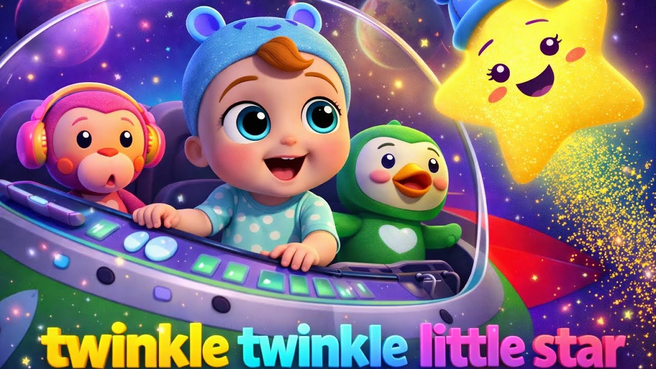 📌 Twinkle Twinkle Little Star ⭐🎵 | Cute Babies Enjoy Sleepy Fun 🧸 ...