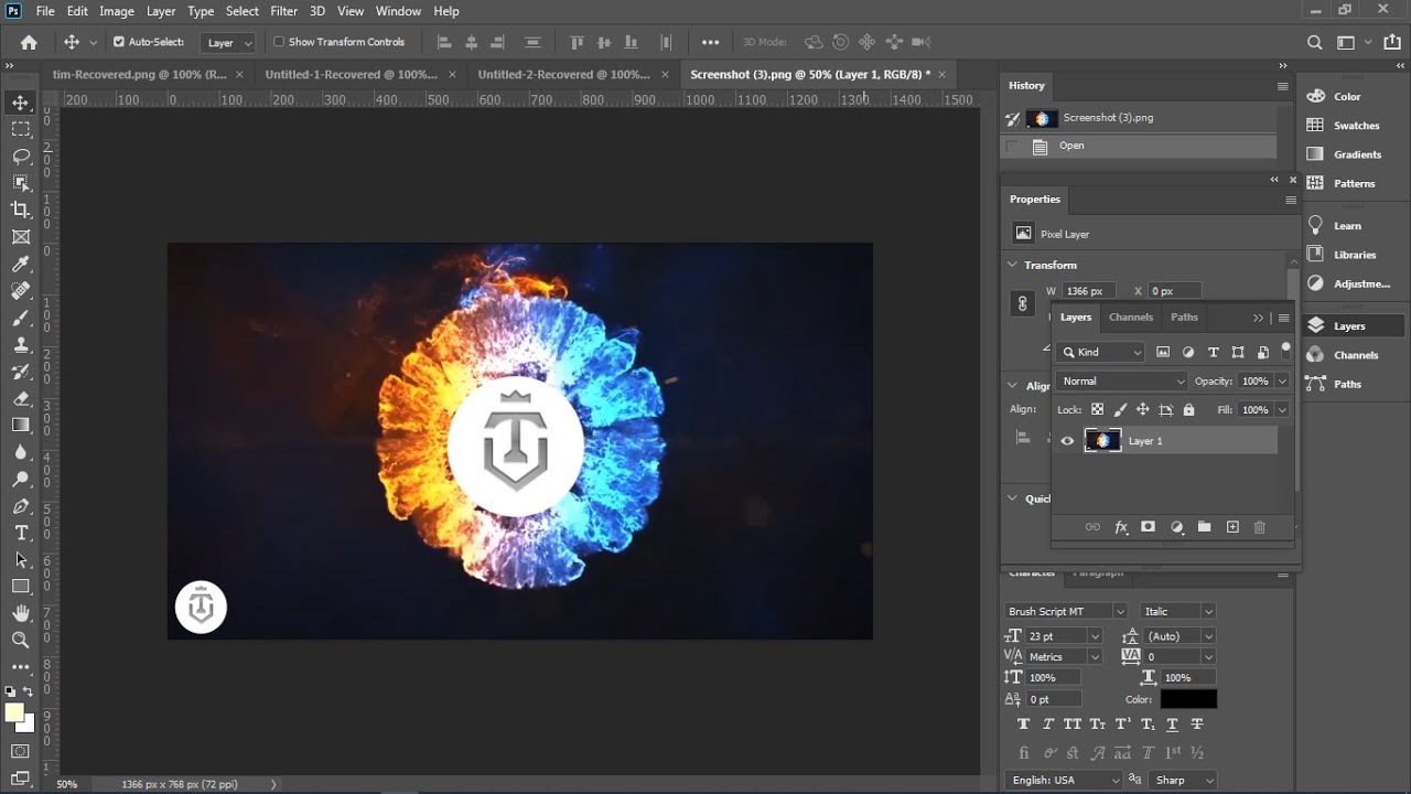 Introduction to Photoshop interface #SUNDAYS_DESIGNS - YouTube