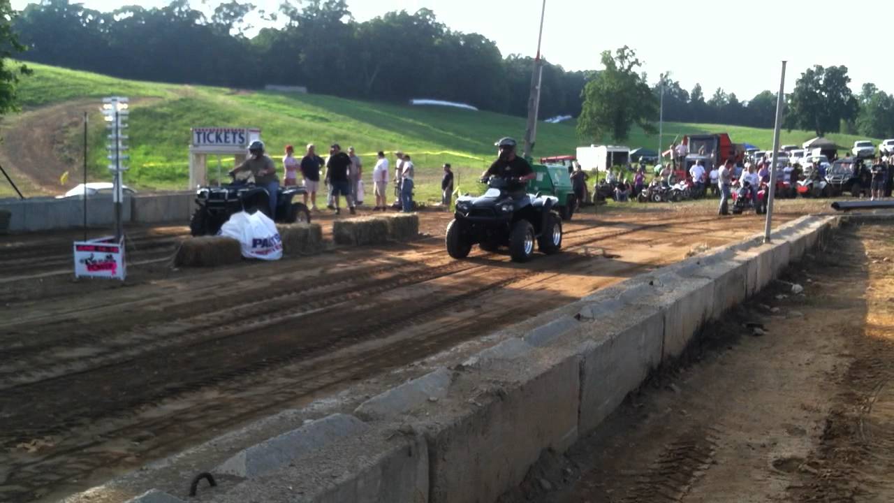 Fast Brute Force 4WD Drag ATV - YouTube