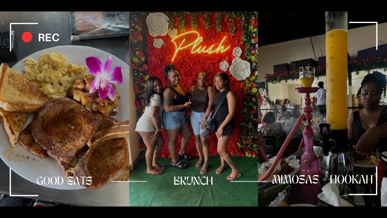 PLUSH BRUNCH | MIMOSAS + HOOKAH + GOOD TIME | - YouTube