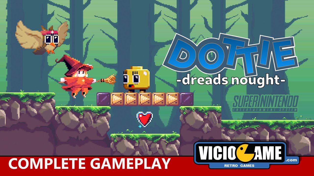 🎮 Dottie Dreads Nought (Super Nintendo) Complete Gameplay - YouTube