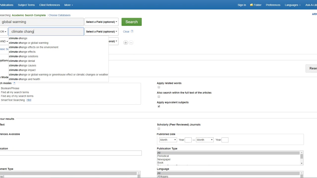 Search Statements - YouTube