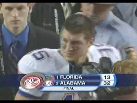 Tim Tebow crying (Cry Tim A River) - YouTube