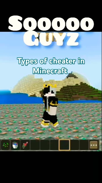 Types of Cheaters in Minecraft 😂😂 #cheatersinminecraft #minecraft # ...