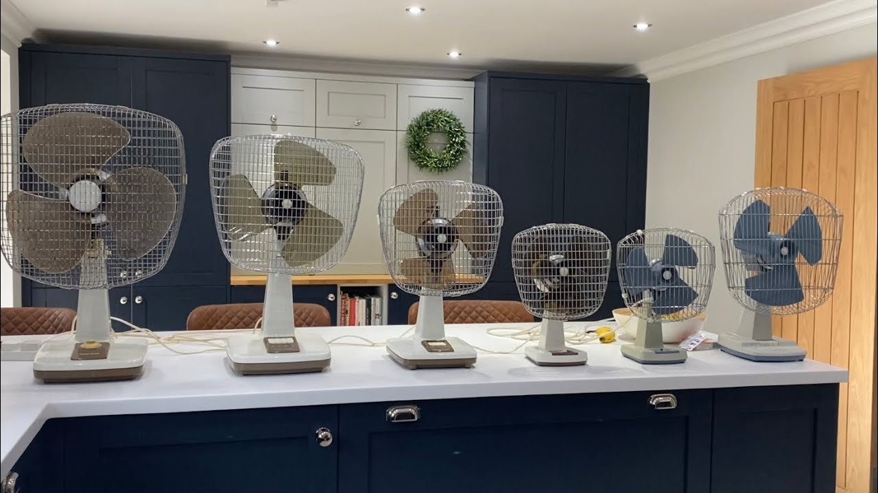 Every Xpelair Taurus fan in my collection - YouTube