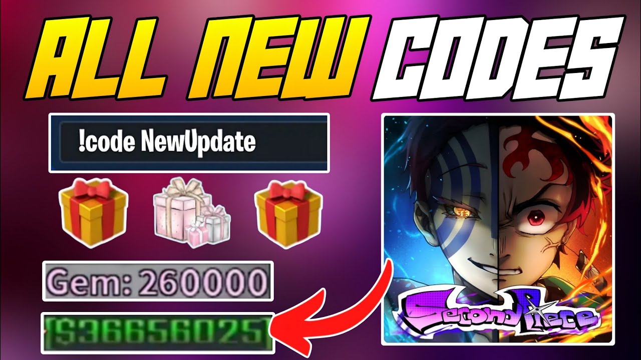 *New* Second Piece Codes - Codes For Second Piece In Roblox - Second ...