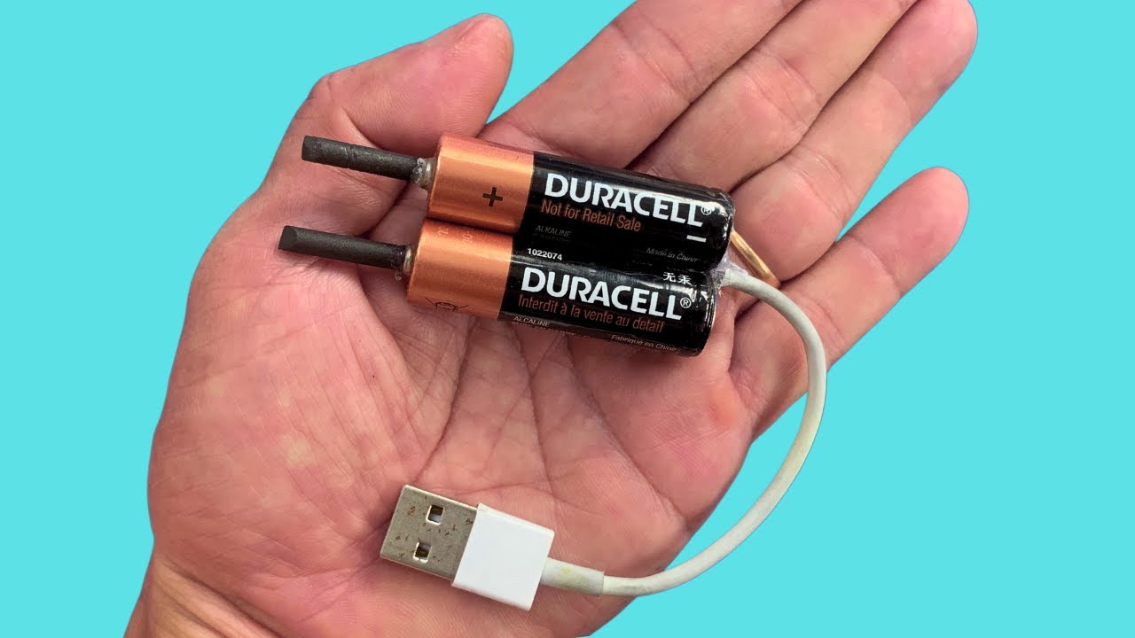 How to Make a Simple 1.5V Battery Welding Machine at Home! Amazing ...