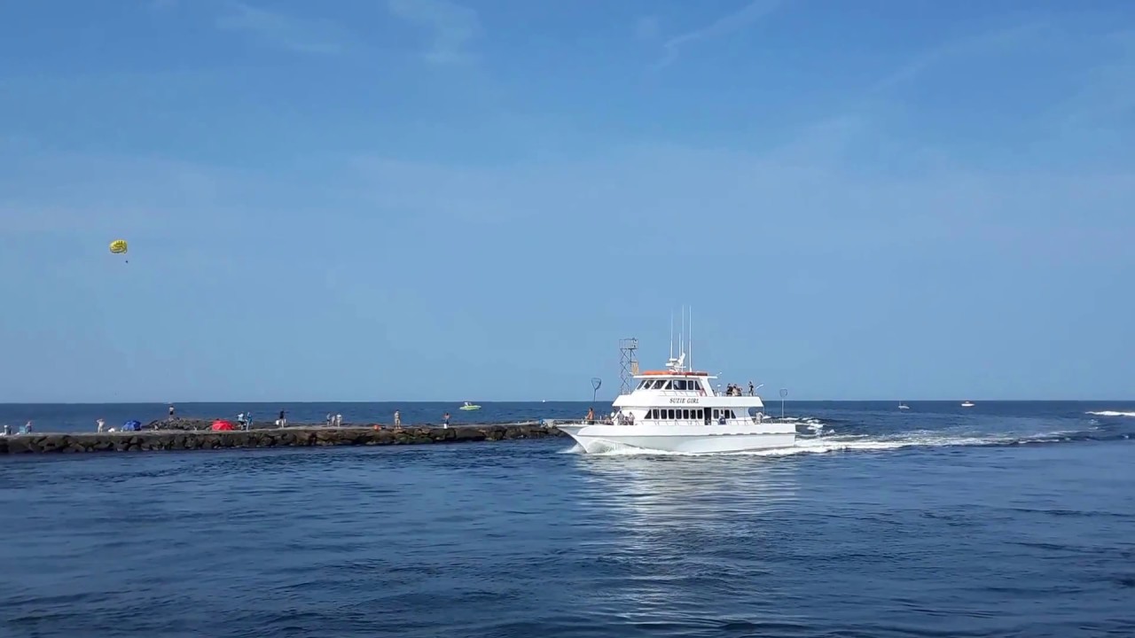 Shark River Inlet @ Belmar, NJ - YouTube