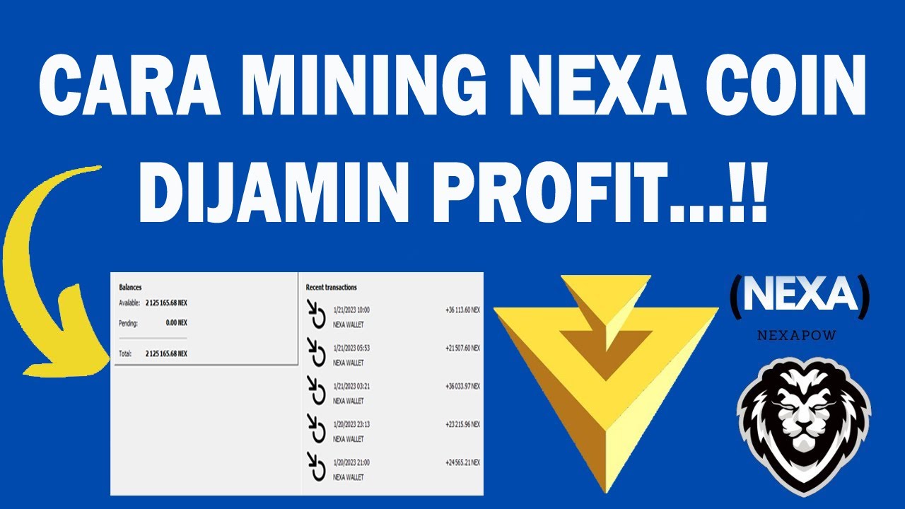 Cara Mining Nexa Coin di Hive OS - YouTube