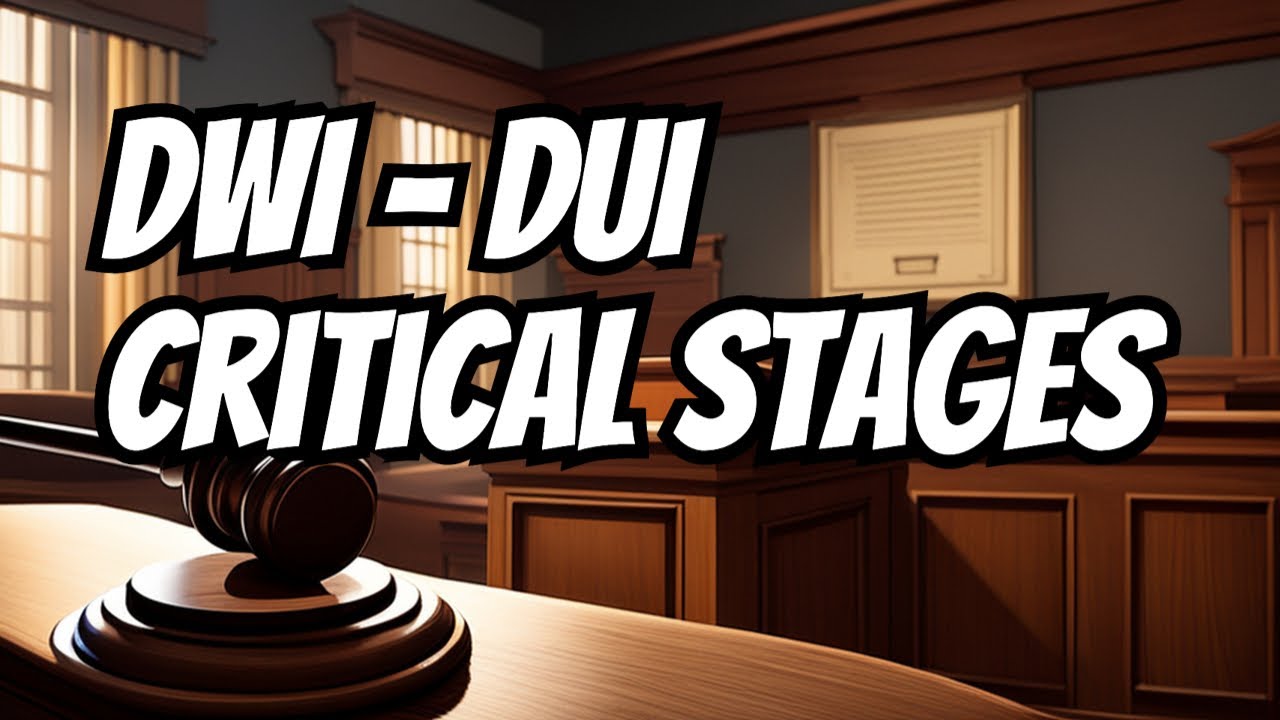 3 Crucial Phases of DWI: What You Need to Know - YouTube