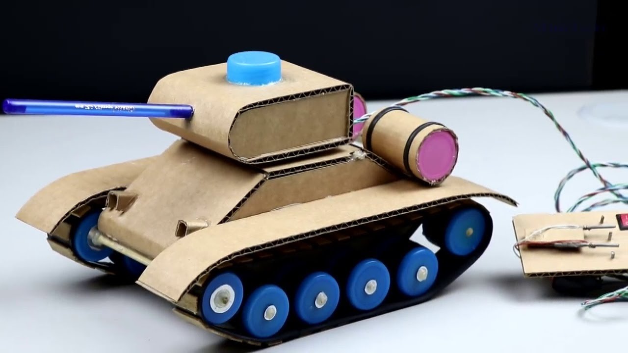 Wow! Amazing RC Tank DIY at Home - RC Tank - YouTube