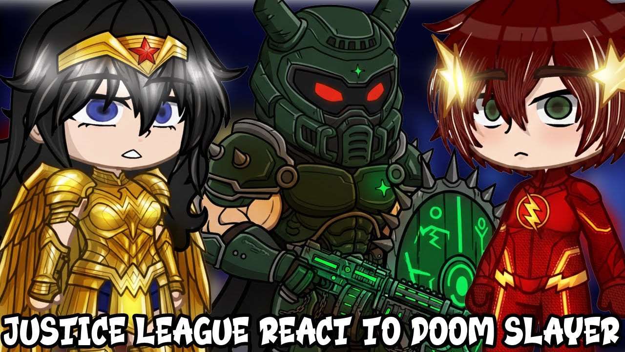 Justice League react to DOOM as a new member Part 6 ||Doom: The Dark ...