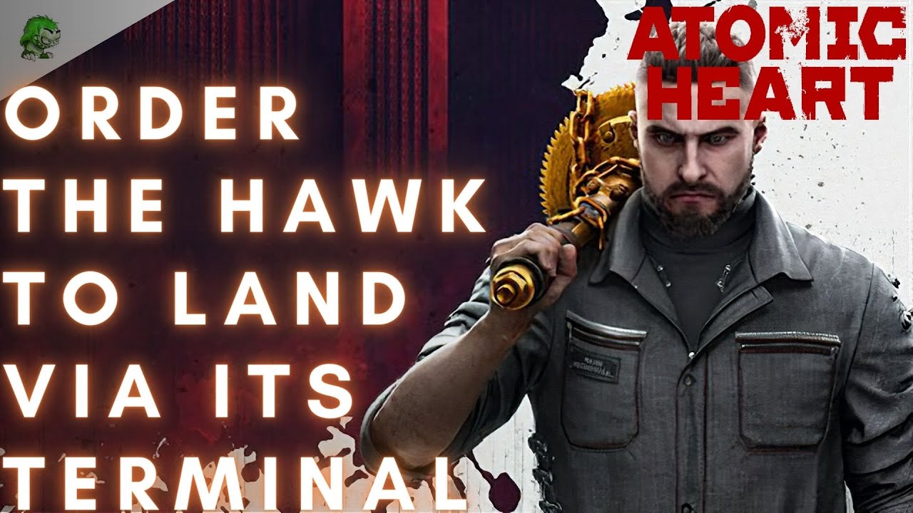 Atomic Heart Order the Hawk to land via its terminal - YouTube
