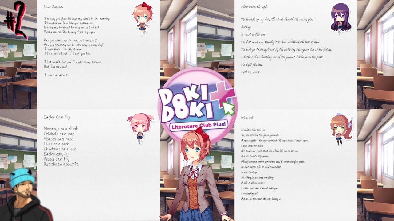 Doki Doki Literature Club Plus - PART 2 - Sayori Standing Tall (First ...