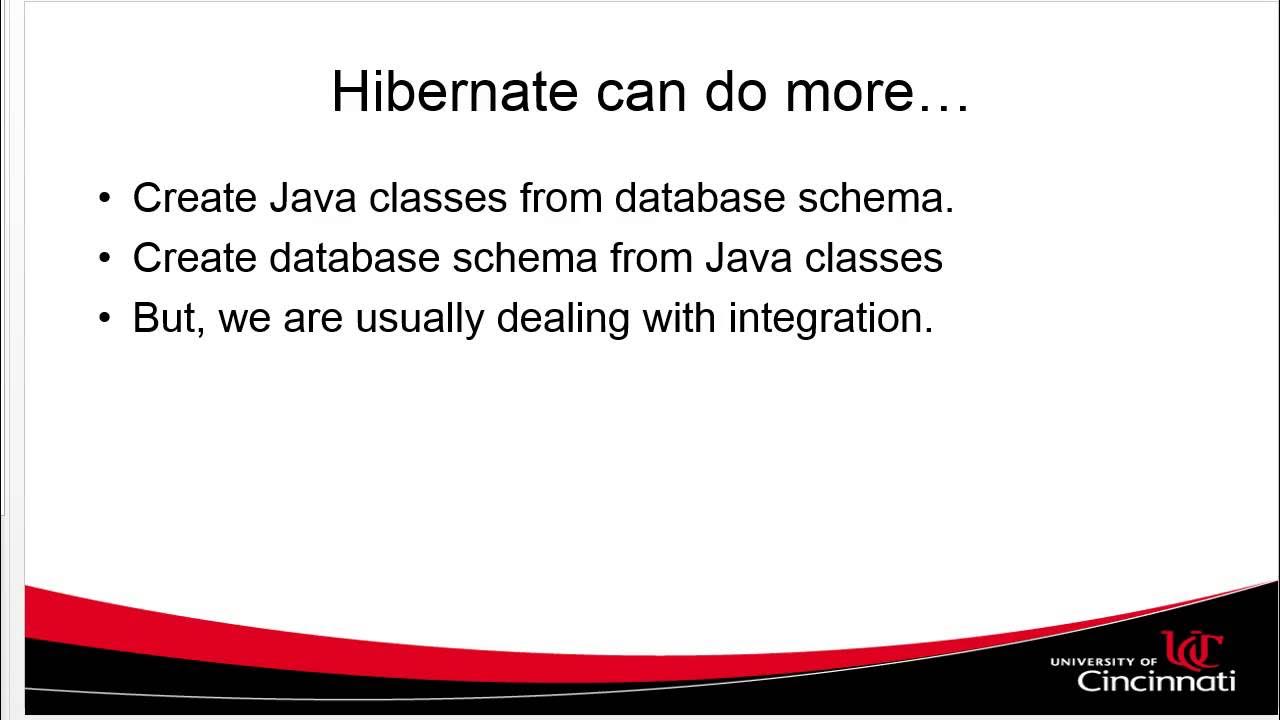 Overview of Hibernate, ORM, and .hbm.xml files - YouTube
