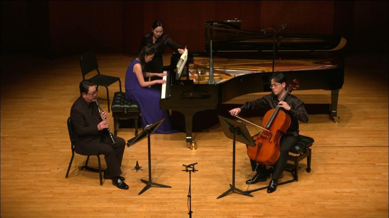 L.v. Beethoven "Gassenhauer - Trio" Trio for Clarinet,Cello and Piano in Bb Major, Op.11 - YouTube