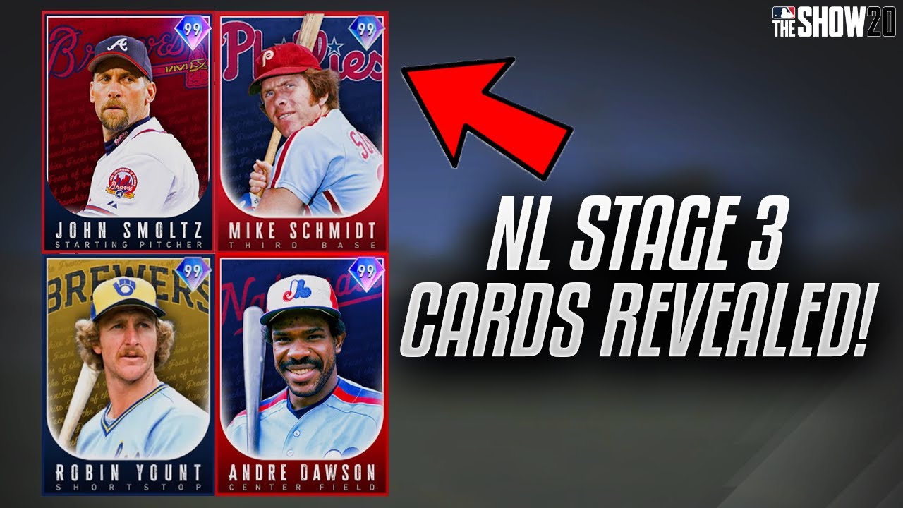 ALL 15 NL Team Affinity Stage 3 Cards Revealed! MLB The Show 20 Diamond ...