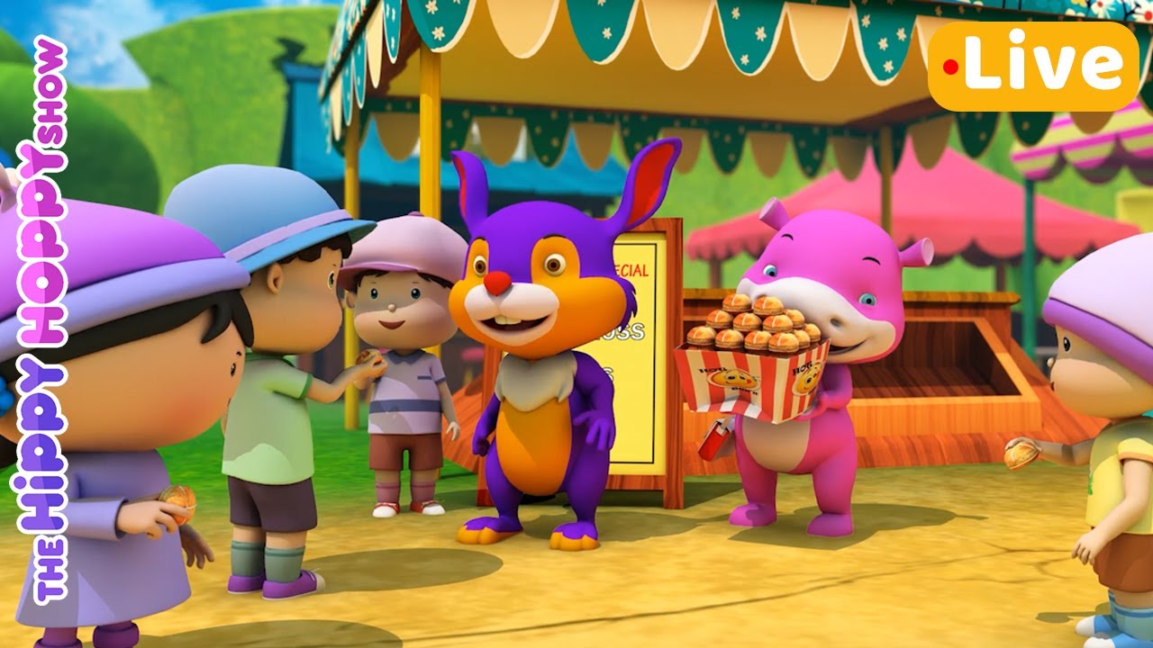 Hippy hoppy Compilation | Simple Nursery Rhymes for Kids | Hippy Hoppy ...