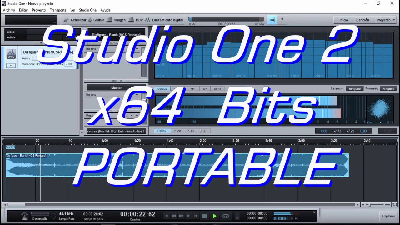 Studio one 2 portable x ( 64 bits ) - YouTube