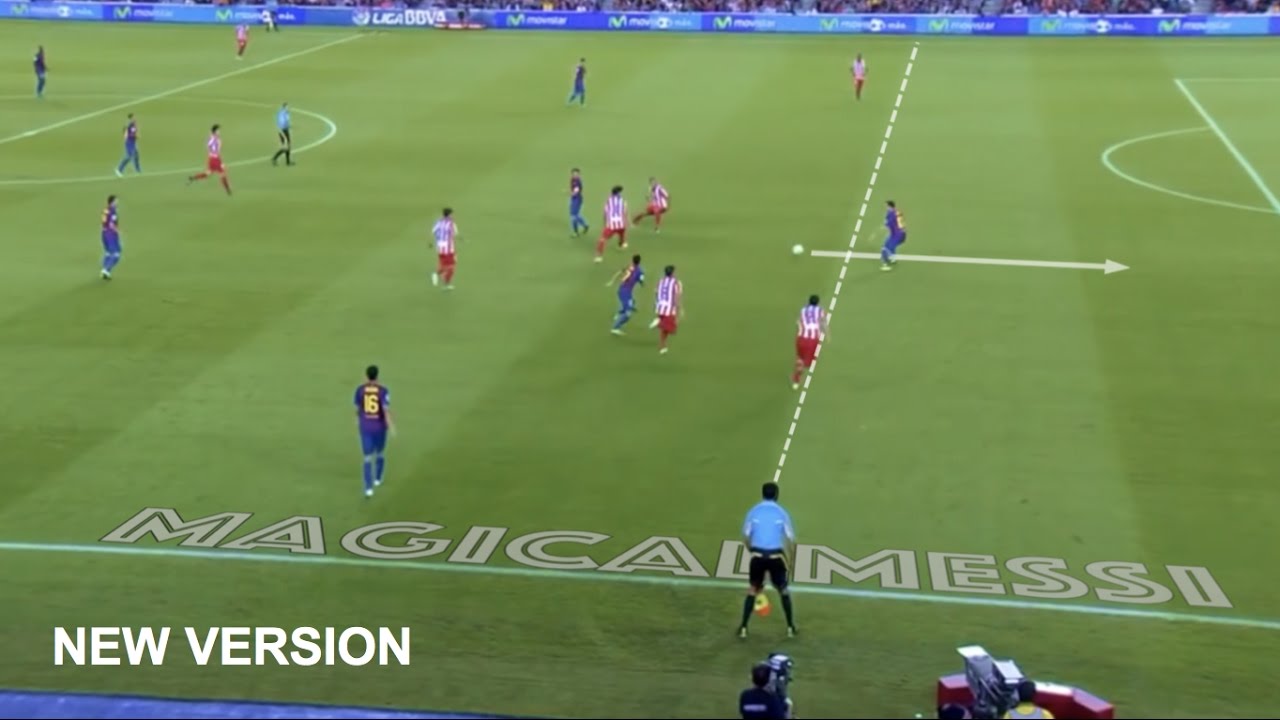 Lionel Messi - The 15 Smartest Skills Without Touching the Ball - HD ...