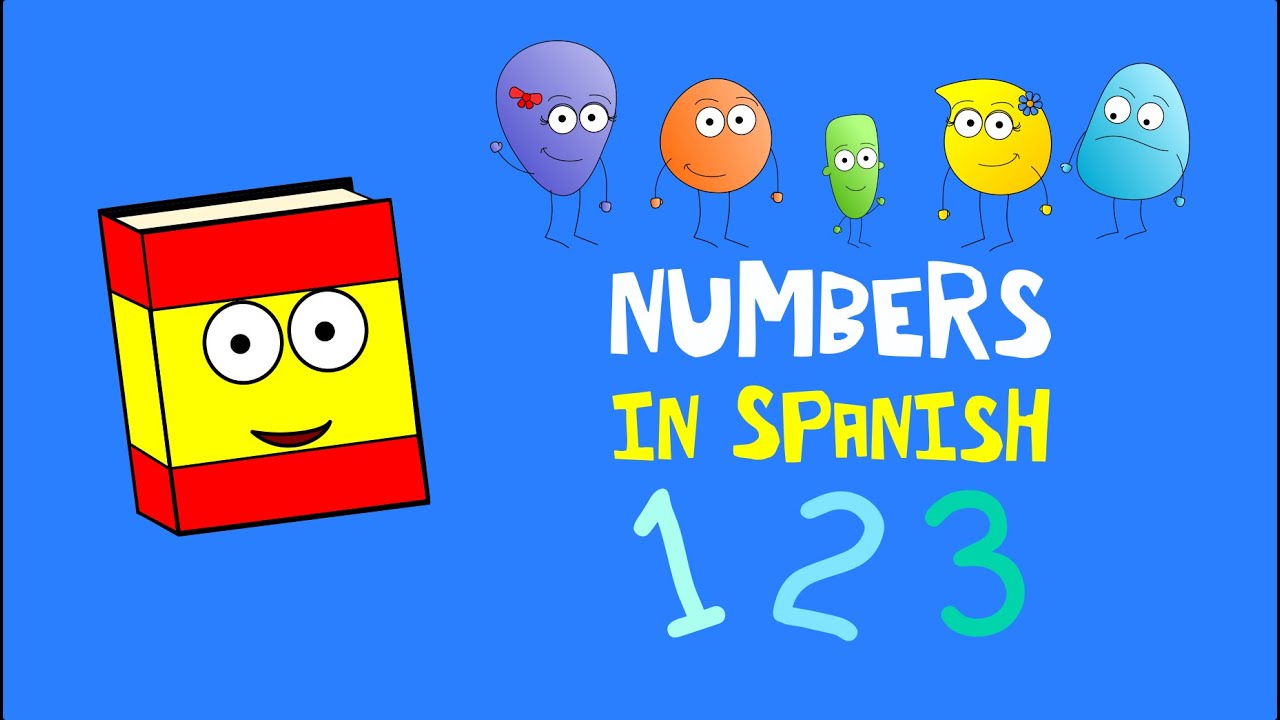 🇪🇸 Spanish 1 to 10 children's song | Los números en español, canción ...
