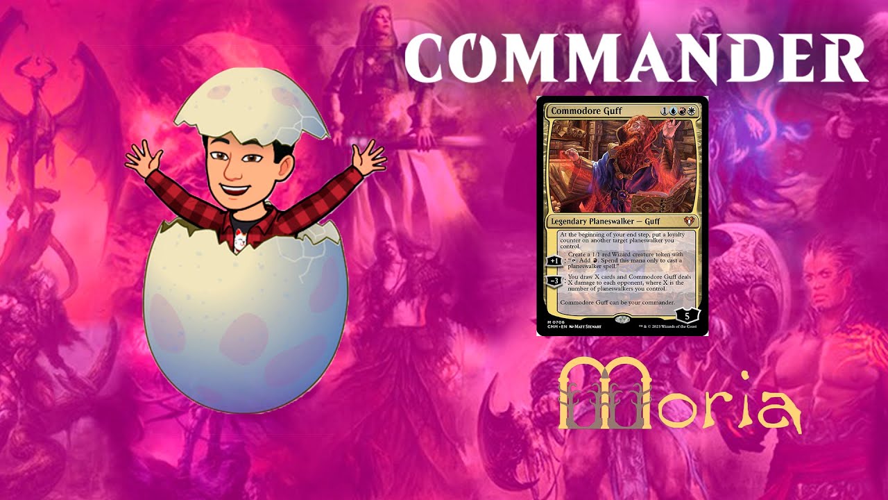 Unboxing del mazo Planeswalker Party - Commodore Guff | Commander ...