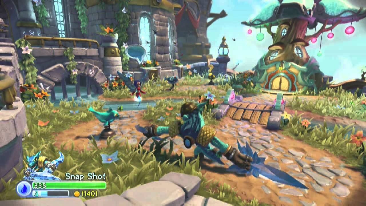 Skylanders Trap Team: Snap Shot Base Upgrades - YouTube